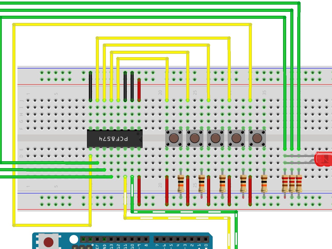 Pcf8574 Digital I2c Io Expander Easy Lib 2 Wires For All