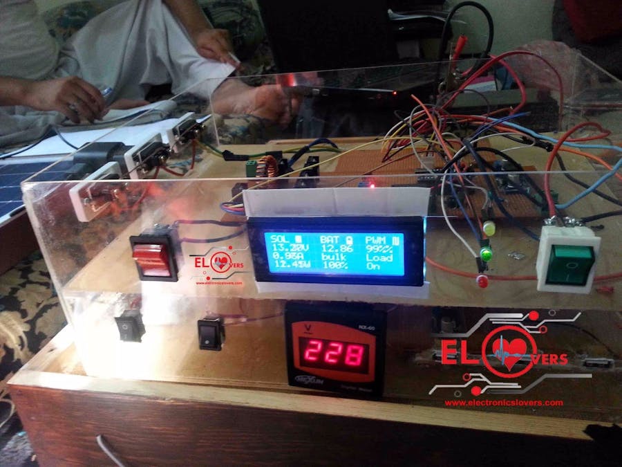 Home Made Arduino Based Mppt Charge Controller Arduino Project Hub