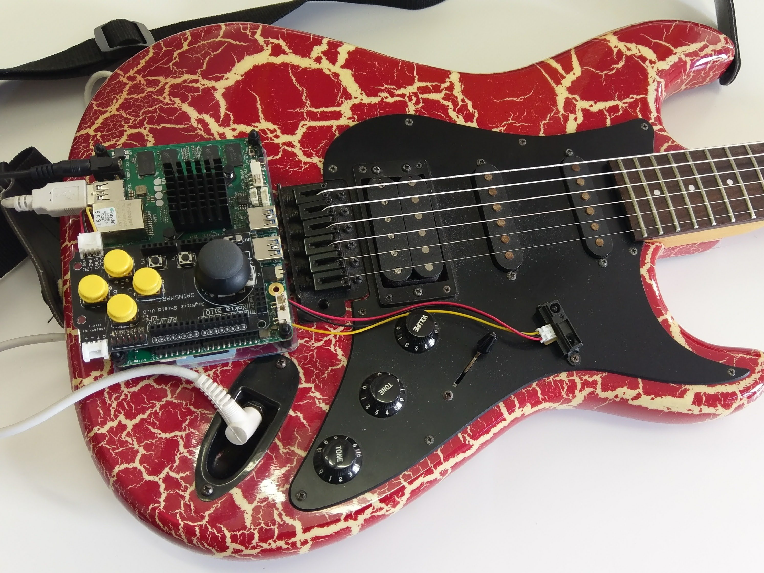 UDOO X86 Powered Enhanced Guitar - Hackster.io