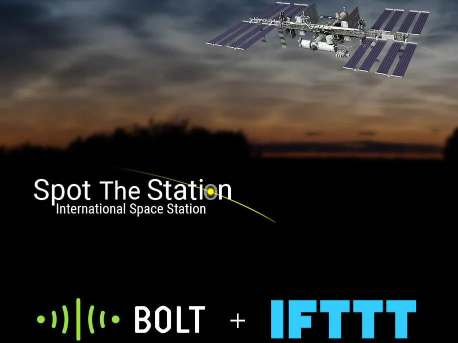 Get Notified If ISS Passes Over Place with Bolt IoT - Hackster.io