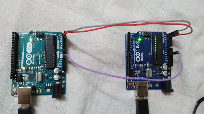 Master Slave I2c Connection Arduino Project Hub