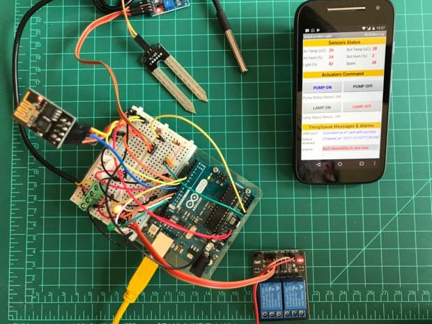 Iot Made Easy W Uno Esp 01 Thingspeak And Mit App Inventor Arduino Project Hub