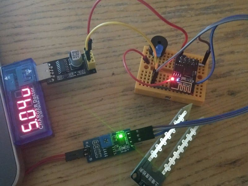 Esp8266esp 01 Arduino Powered Smartthings Leak Detector