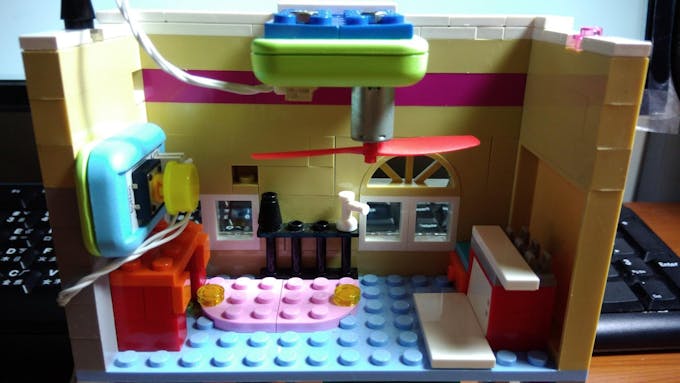 Micro:bit Smart Home - light, fan and alarm system. - Hackster.io