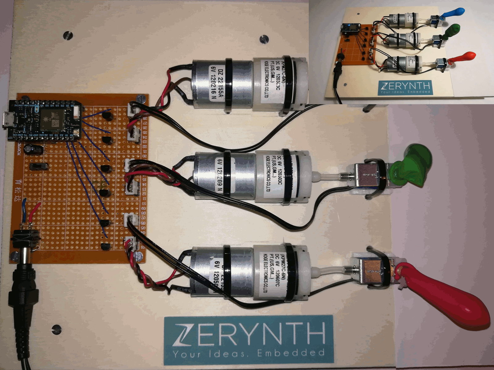 Controlling an Electro-Pneumatic Circuit with Zerynth App - Hackster.io