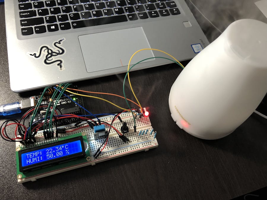 Automatic Humidifier Arduino Project Hub