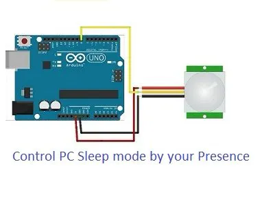 DIY PC's Auto Sleep Mode Sensor - Hackster.io