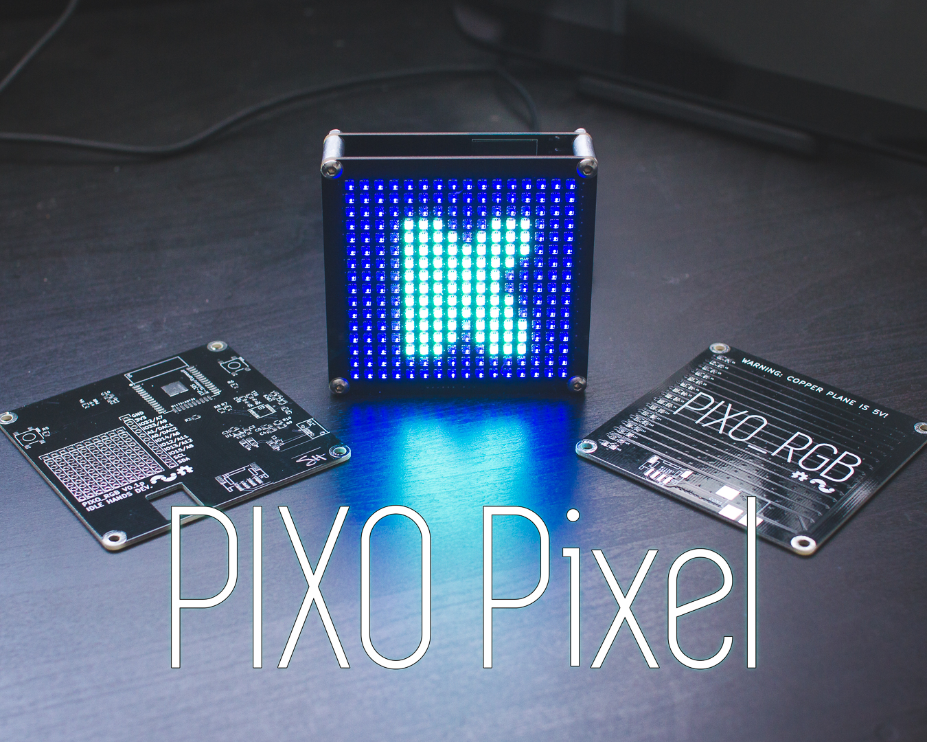 PIXO Pixel - IoT 16x16 LED Display - Hackster.io