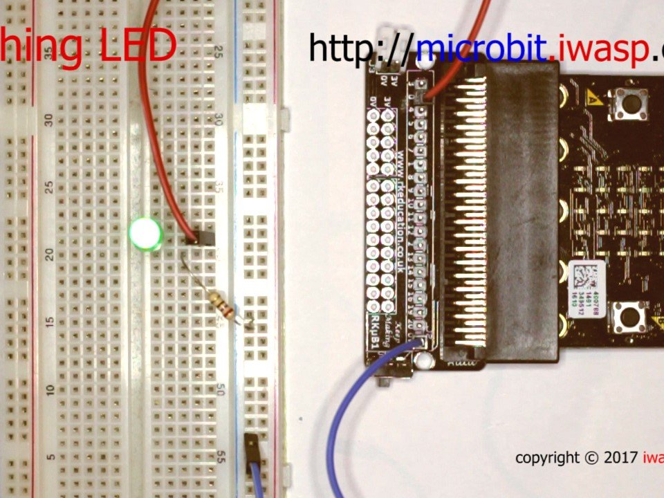 Microbit Projects - Flashing LED by IWASP.EU - Hackster.io