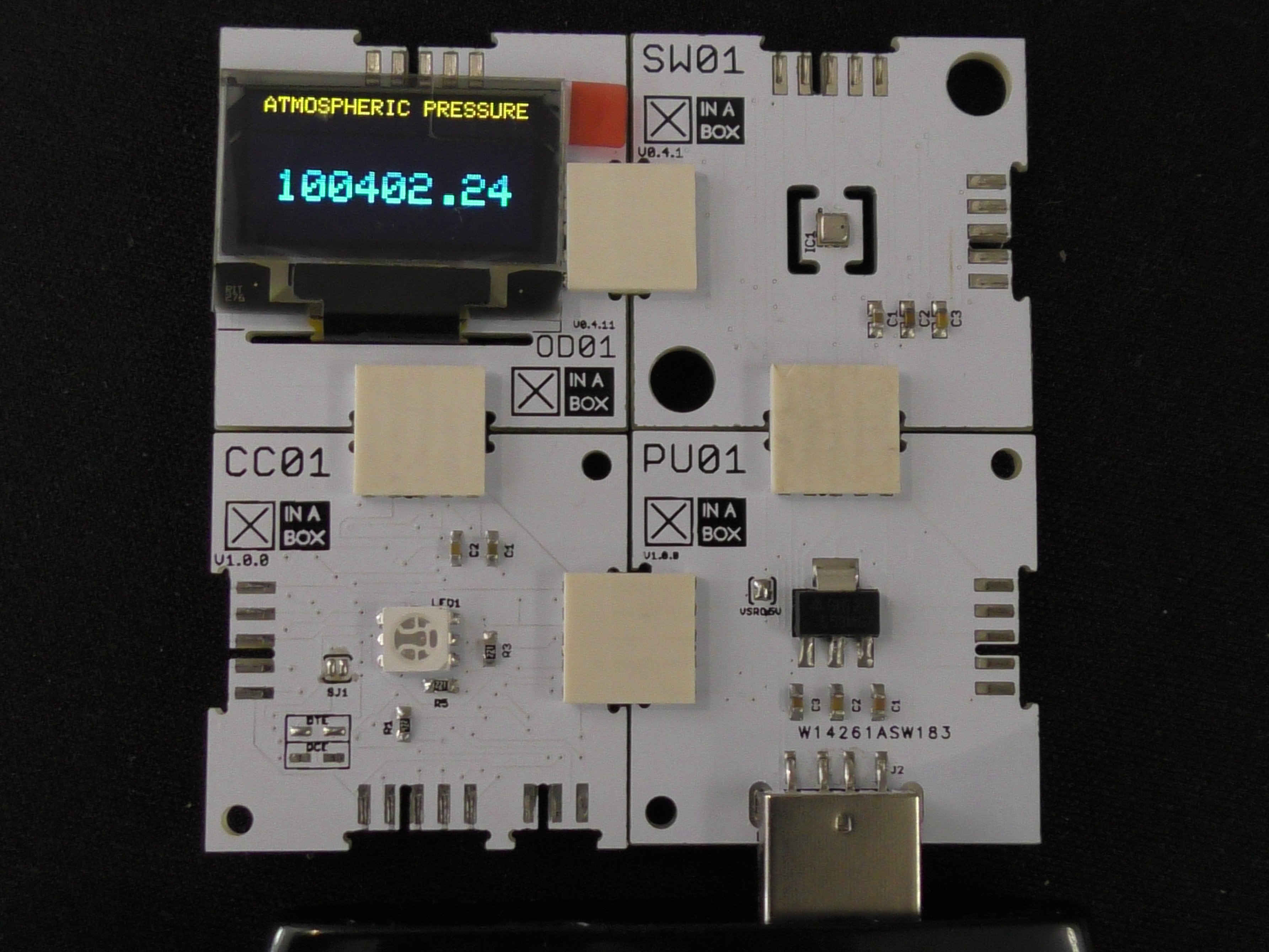 Atmospheric Pressure Measurement Using XinaBox ☒CHIPs - Hackster.io