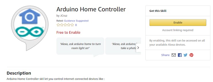 Arduino Home Controller Activated by Alexa - Hackster.io