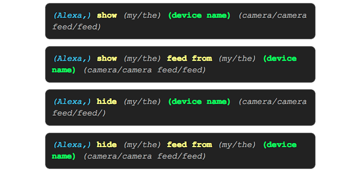 Monocle: View & Control IP Cameras with Alexa & Arduino - Hackster.io