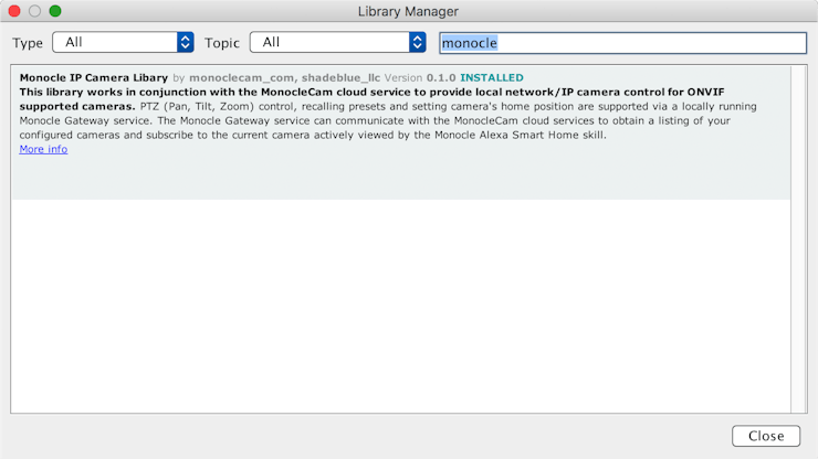 Monocle: View & Control IP Cameras with Alexa & Arduino - Hackster.io