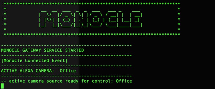 Monocle: View & Control IP Cameras with Alexa & Arduino - Hackster.io