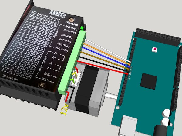 Tb6600 Stepper Motor Driver Tester Arduino Project Hub