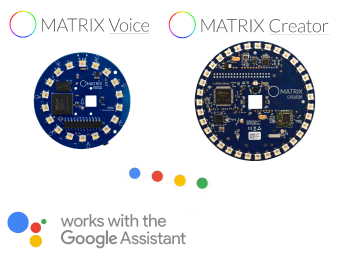 MATRIX Voice and MATRIX Creator Running Google Assistant - Hackster.io