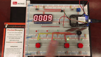 Whac-a-Mole Game with PocketBeagle - Hackster.io