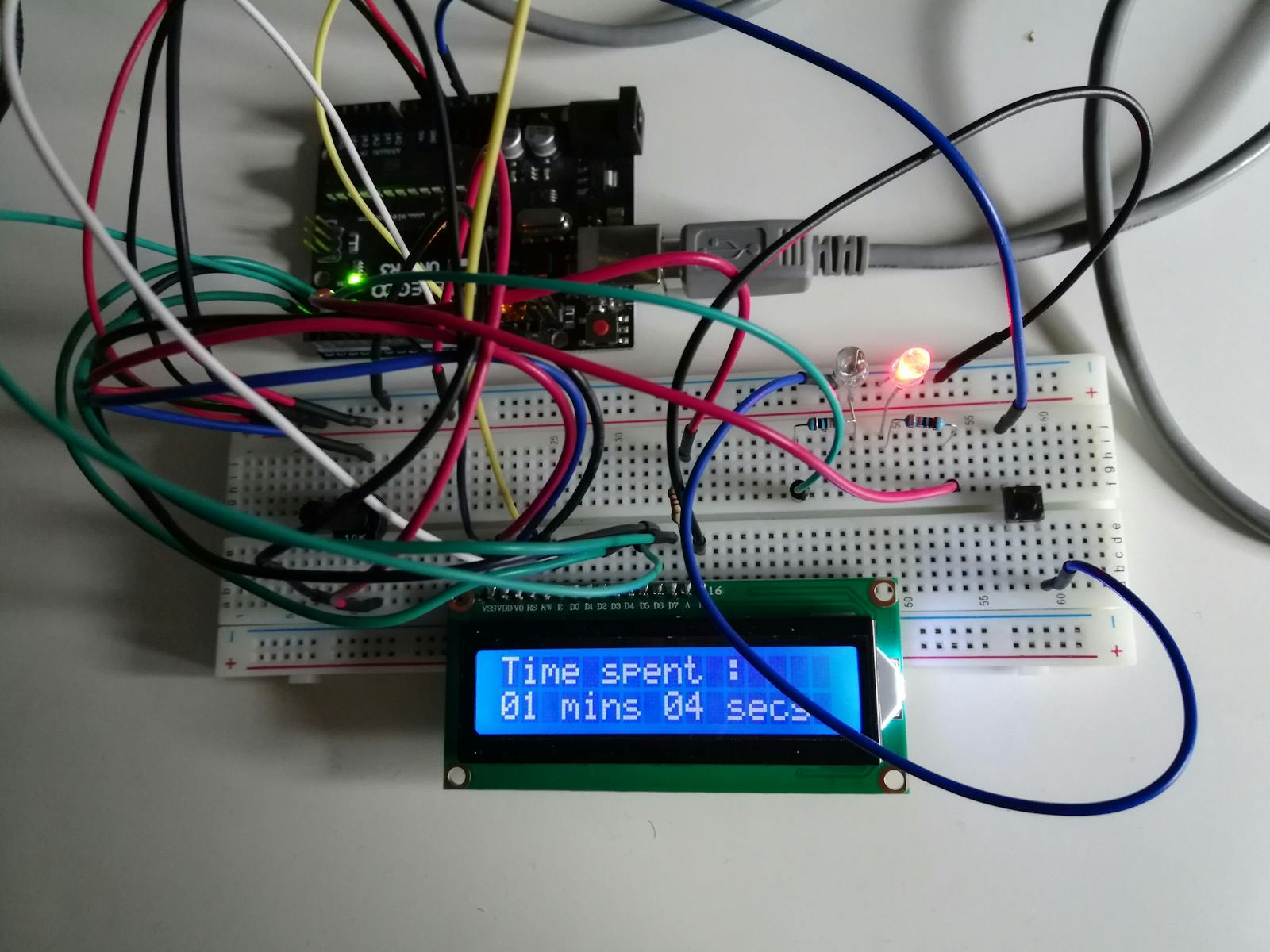 Pomodoro Timer with an Arduino and an LCD Screen - Hackster.io Pomodoro Timer with an Arduino and an LCD Screen - Hackster.io
