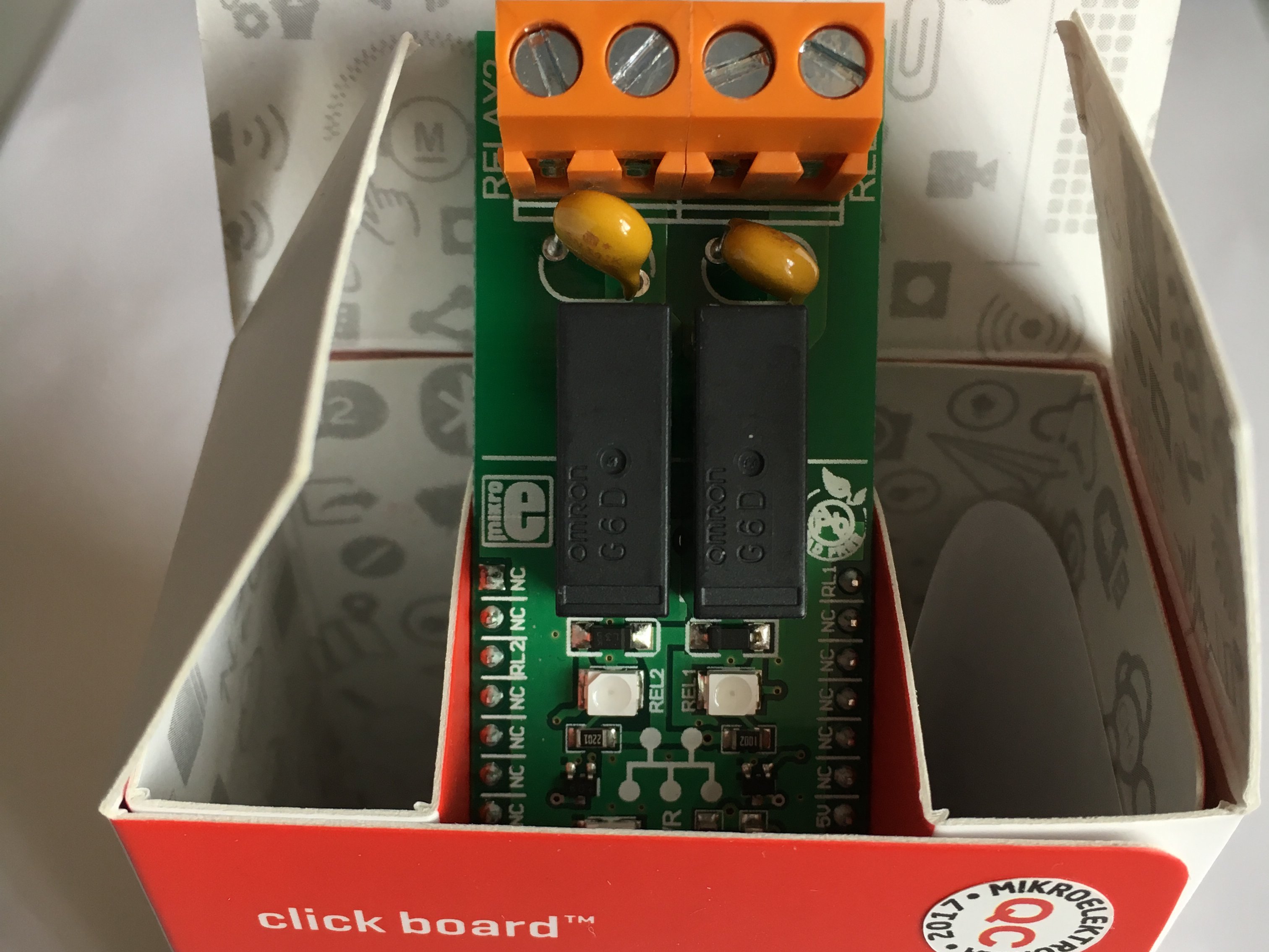MikroElektronika RELAY Click Board - Hackster.io