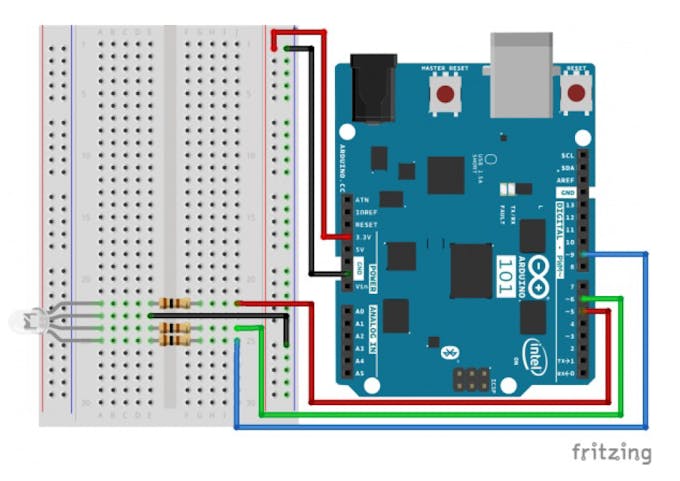 Driving an RGB LED - Arduino Project Hub