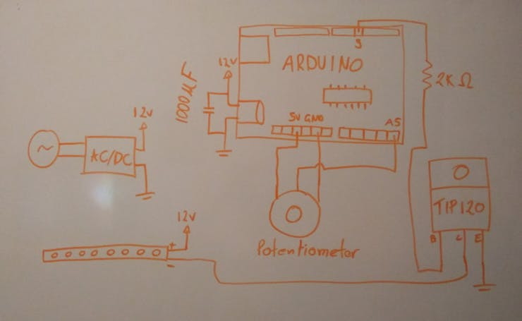 Dimmable Arduino LED Strip Driver - Hackster.io
