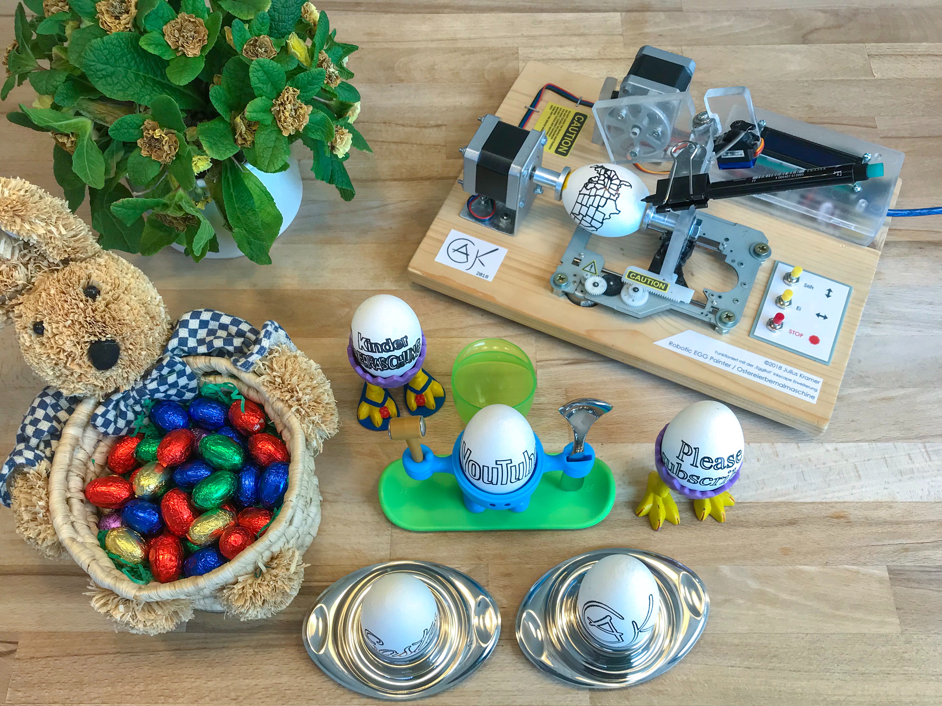 Robotic Easter Egg Painter - Hackster.io