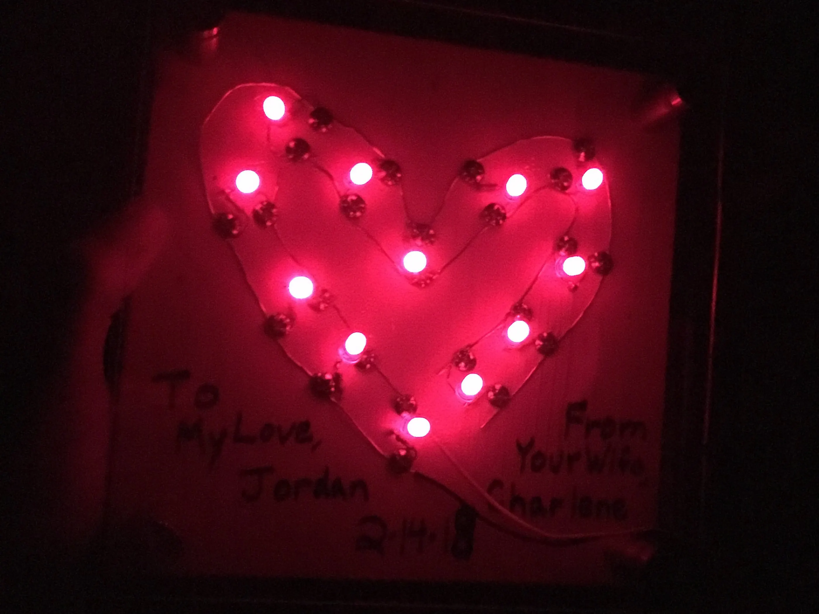 How to Make an LED Heart Display - Hackster.io