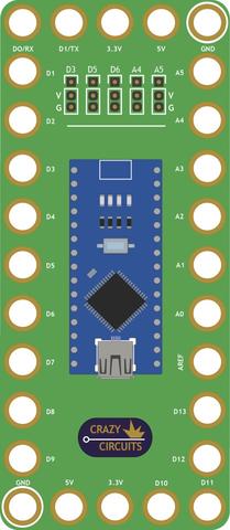 Flowers - Arduino Nano, CrazyCircuits, DFRobot - Hackster.io
