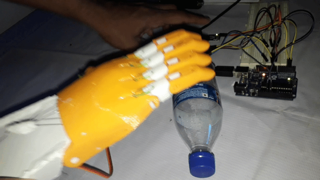 3D Printed Prosthetic Hand with Capacitive Touch Sensing - Hackster.io
