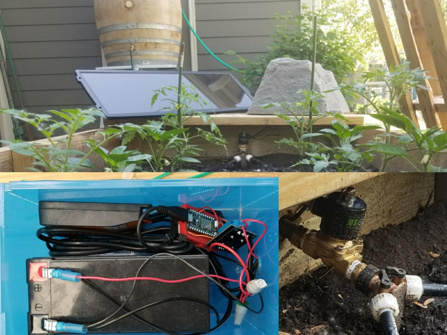 Solar Powered IoT Rain Barrel - Hackster.io