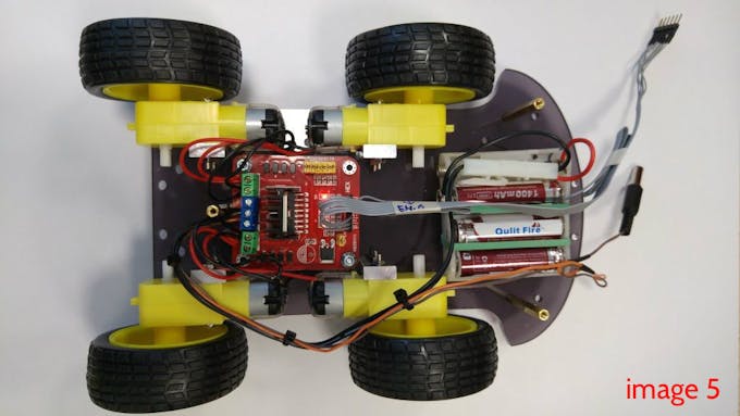 Arduino 4wd Rover Bluetooth Controlled By An Android Device Arduino Project Hub