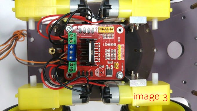 Arduino 4wd Rover Bluetooth Controlled By An Android Device Arduino Project Hub