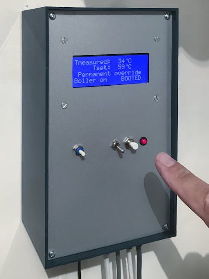 Central Heating Boiler Control Box - Hackster.io