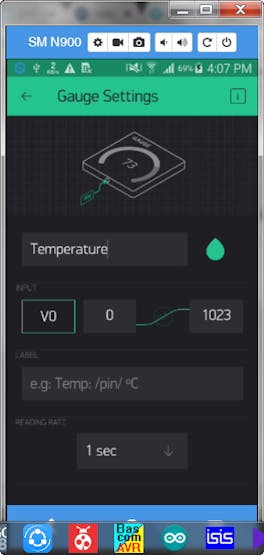 Nodemcu To Dht Interface In Blynk App On Iot Platform