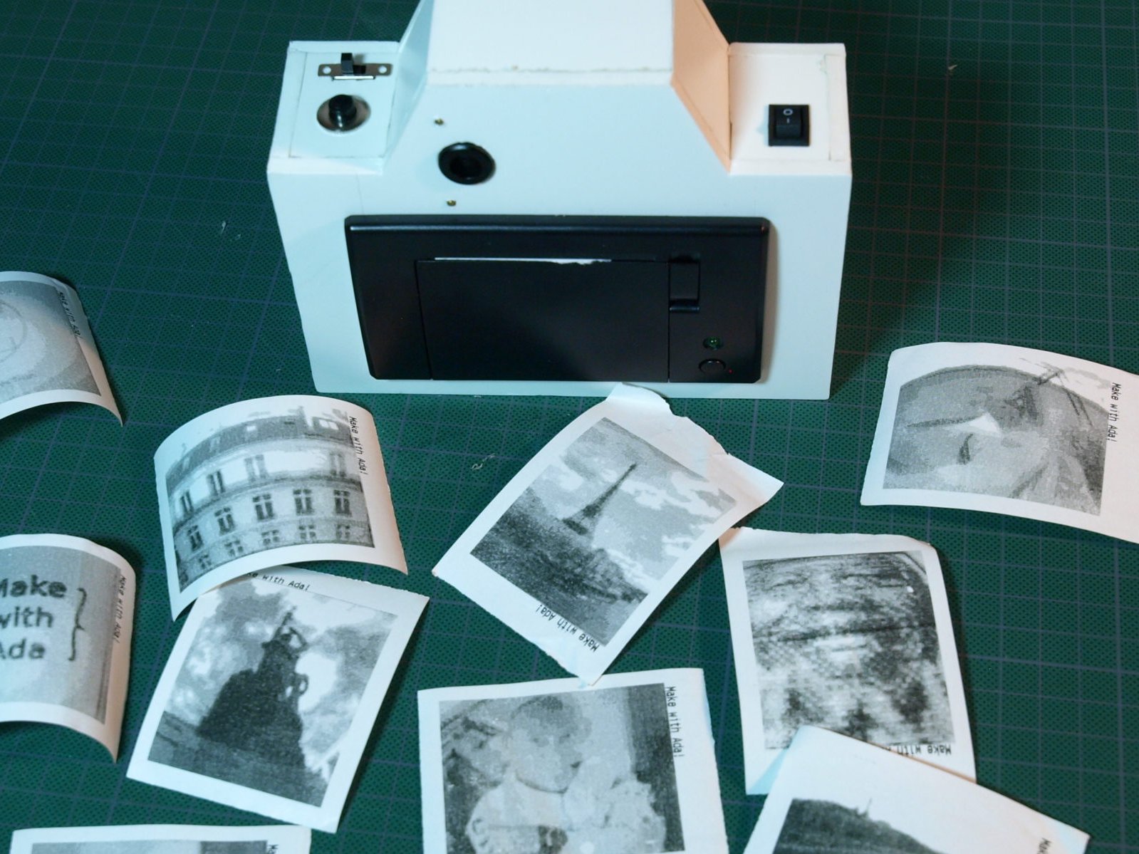Make with Ada: DIY Instant Camera - Hackster.io