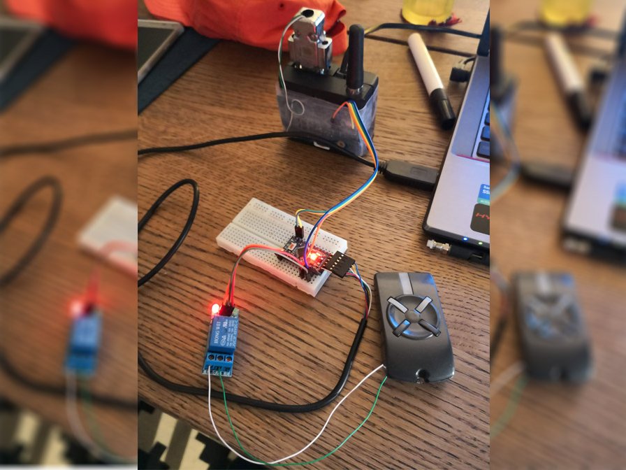 Garage Door Opener with Siemens TC35i Modem and Pro Mini - Hackster.io