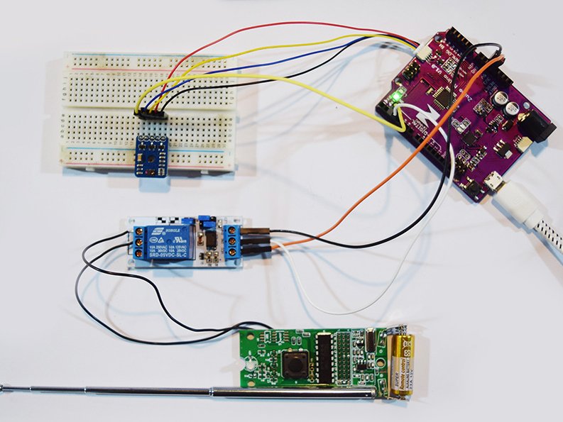 Activate a Remote Control Using a Gesture Sensor - Hackster.io