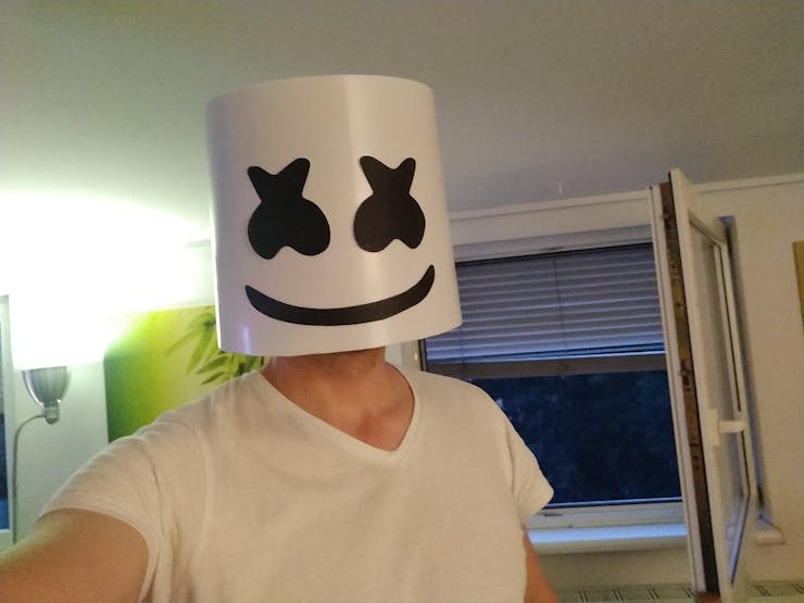 Marshmello LED Hat - Hackster.io