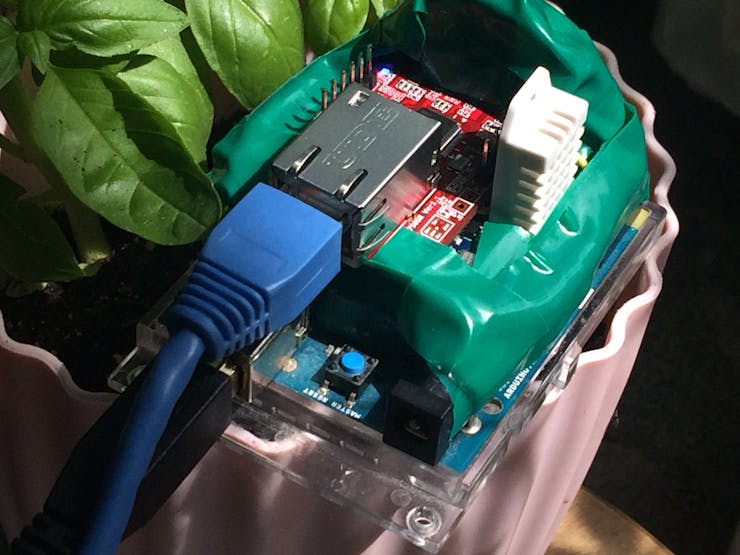An Urban Garden Monitor | WIZnet Makers