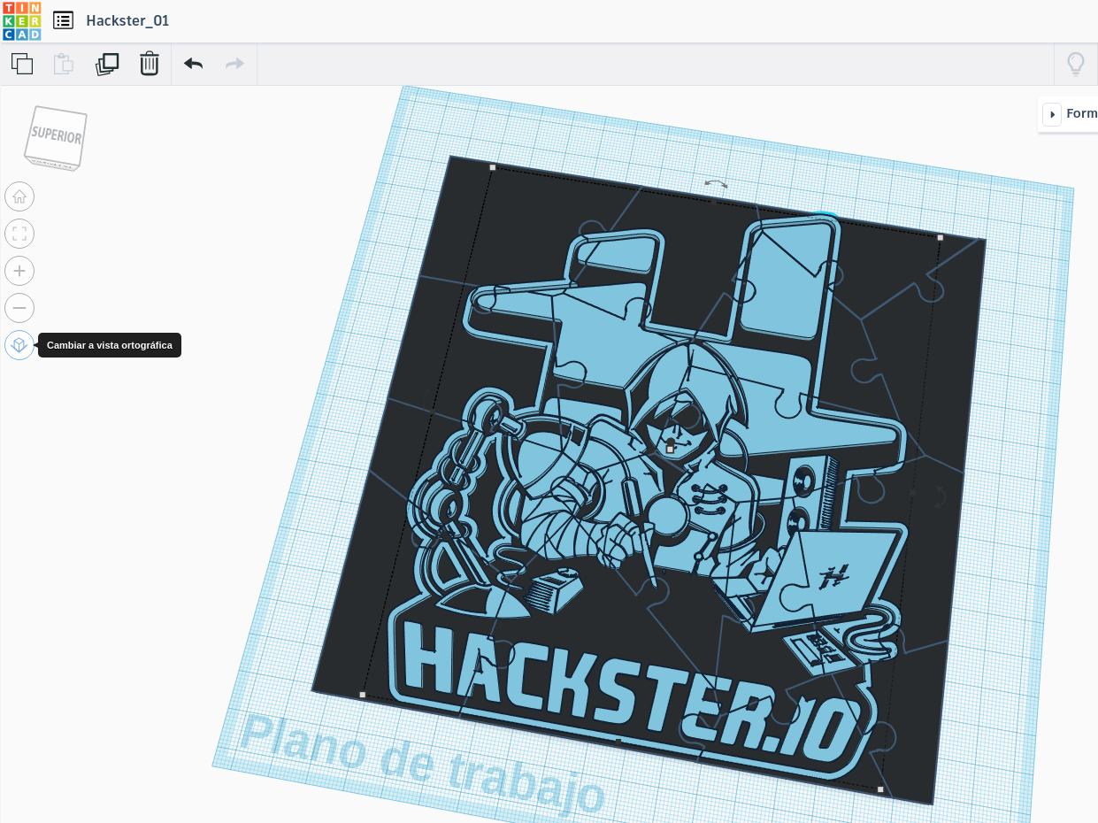 Hackster Voronoi Style Puzzle - Hackster.io