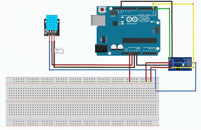 Monitoring Temperature Remotely With Blynk For Dummies Arduino