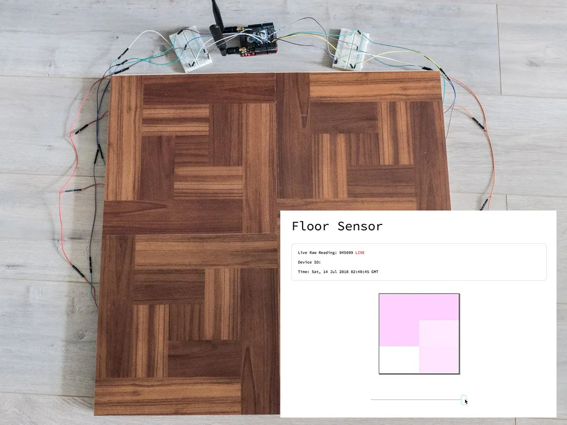 Foot Traffic Analysis Using Pressure Sensors - Hackster.io