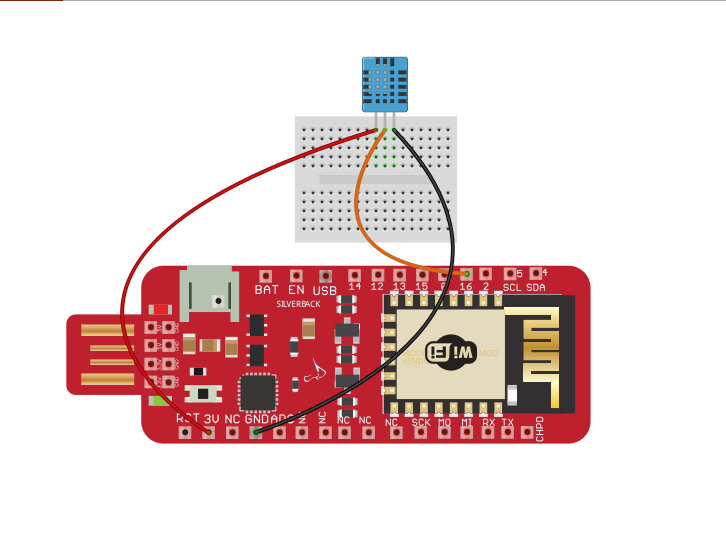 Reading Temperature & Humidity Using Surilli WiFi - Hackster.io