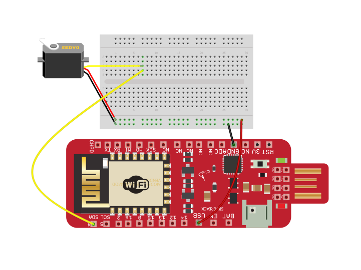 Servo Motor Control using Surilli WiFi - Hackster.io