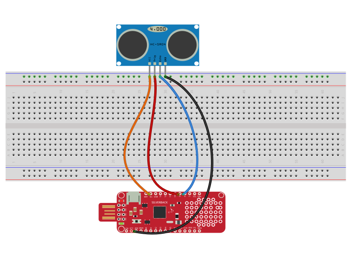 Calculate Distance Using Ultrasonic Sensor and Surilli Basic - Hackster.io