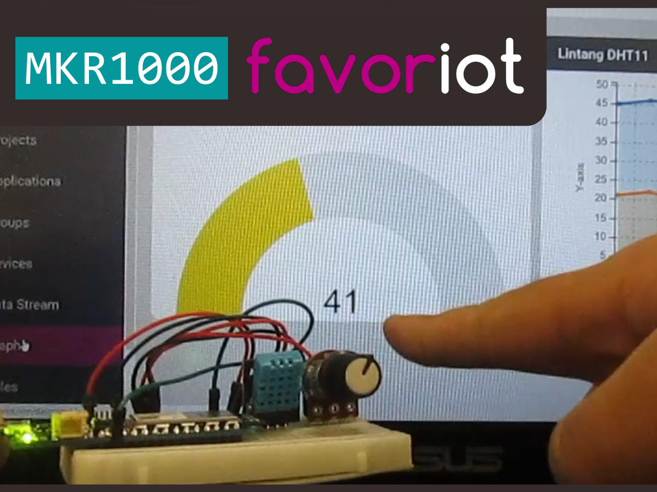 Arduino MKR1000 & Favoriot - Hackster.io
