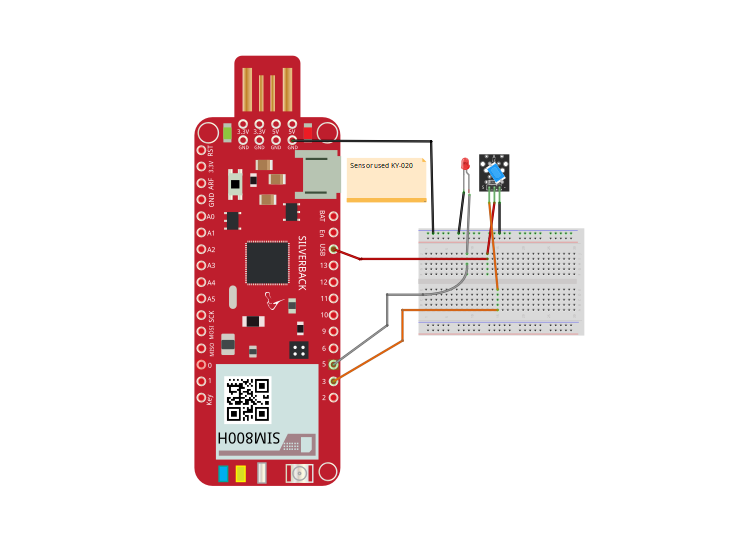 Detect Vibration and Tilt with Ball Sensor and Surilli GSM - Hackster.io