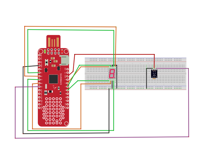 Interfacing 7-Segment LED Display with Surilli Basic M0 - Hackster.io