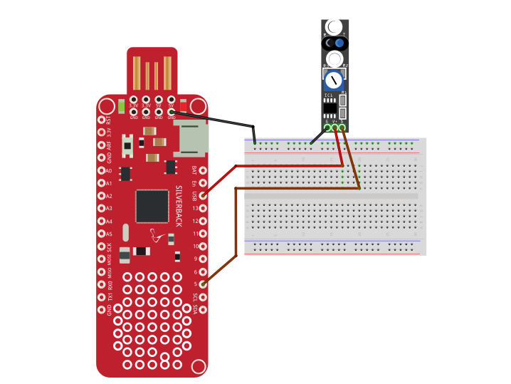 Tracking Sensor Using Surilli Basic M0 - Hackster.io