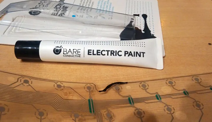 Electric Paint fixes Broken Keyboards - Hackster.io